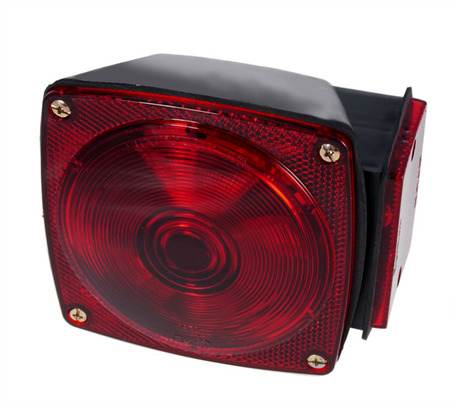 52302 by GROTE - Trailer Lighting Replacement Part, Red, RH, S/T/T