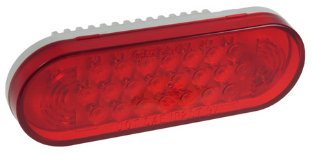 77362 by GROTE - Oval LED Strobe Lights, Red