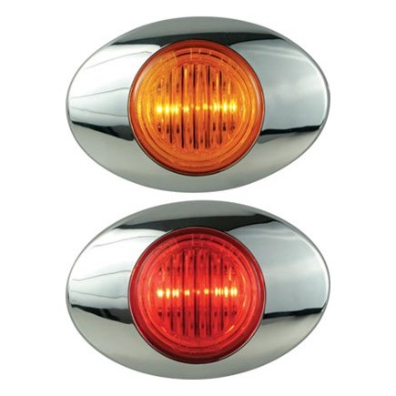 00212235P by OPTRONICS - Kit: Yellow marker/clearance light with bezel ...