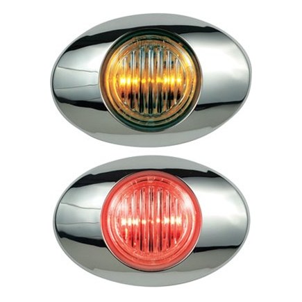 00212235P by OPTRONICS - Kit: Yellow marker/clearance light with bezel ...