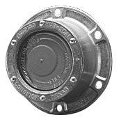 343-4249 by STEMCO - Hub Cap, 6 Hole, Stamped Steel