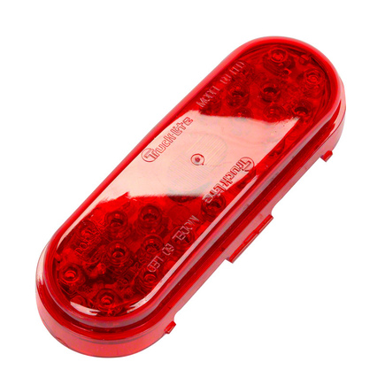 60250R by TRUCK-LITE - 60 Series, LED, Red, Oval, 26 Diode, Stop/Turn ...