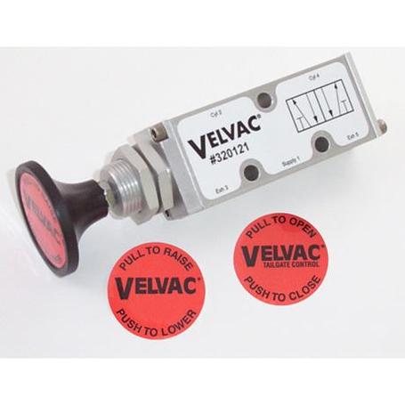 320121 by VELVAC - 4-WAY PUSH/PULL VALVE TWO POSITION