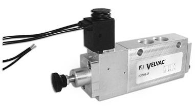 320143 by VELVAC - 4-WAY SOLENOID/MANUAL OVERRIDE