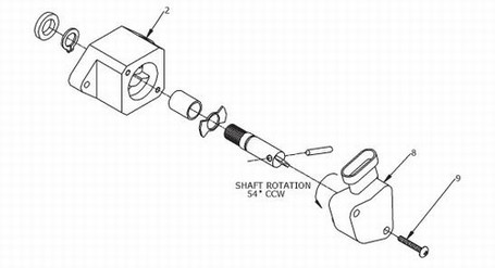Williams Controls Throttle Position Sensor | Williams Controls 131973